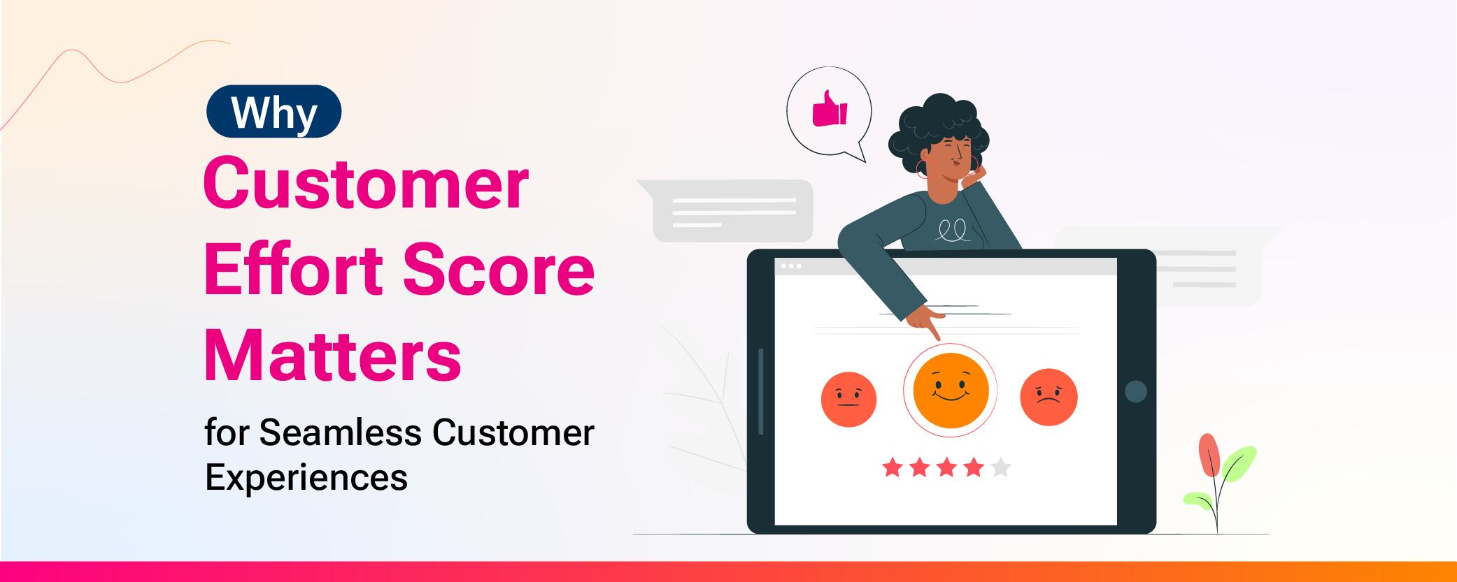 Customer Effort Score (CES) measures how smoothly customers interact ...